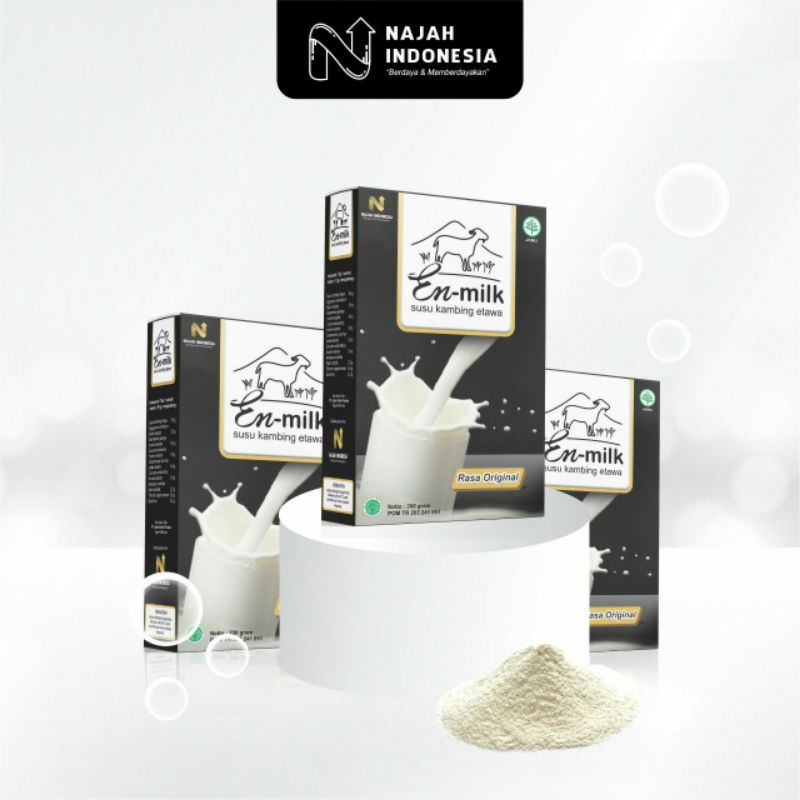 Jual EN MILK ENMILK SUSU KAMBING ETAWA PLUS HERBAL REMPAH / SOLUSI MAAG ...