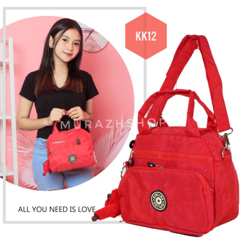 Jual Tas Kippling Selempang mini 2in1 KK12 Seri Warna | Shopee Indonesia