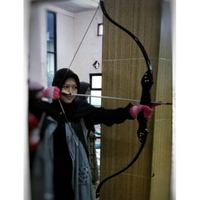 Jual Panah Recurve standar bow busur woodbow 40 | Shopee Indonesia
