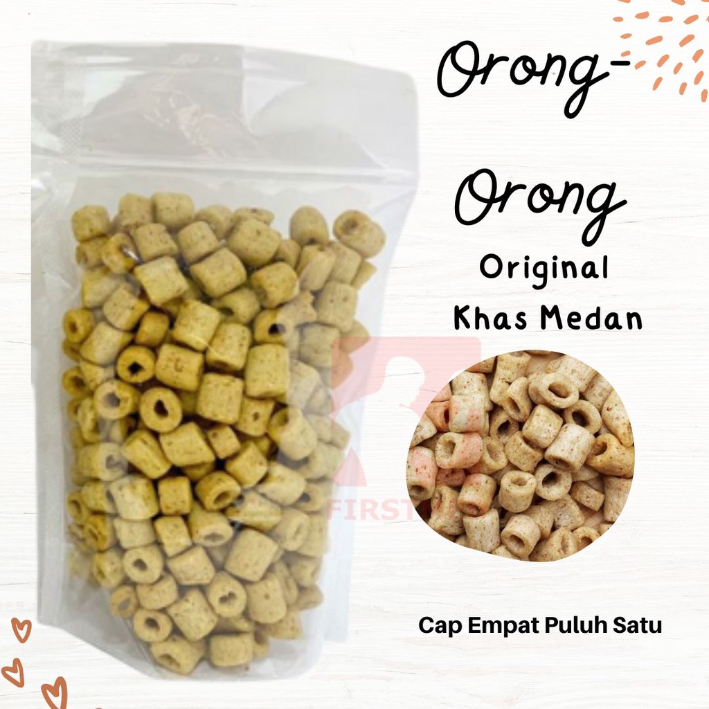Jual Orong Orong Khas Medan Original Snack/Cemilan/Makanan Ringan Khas ...