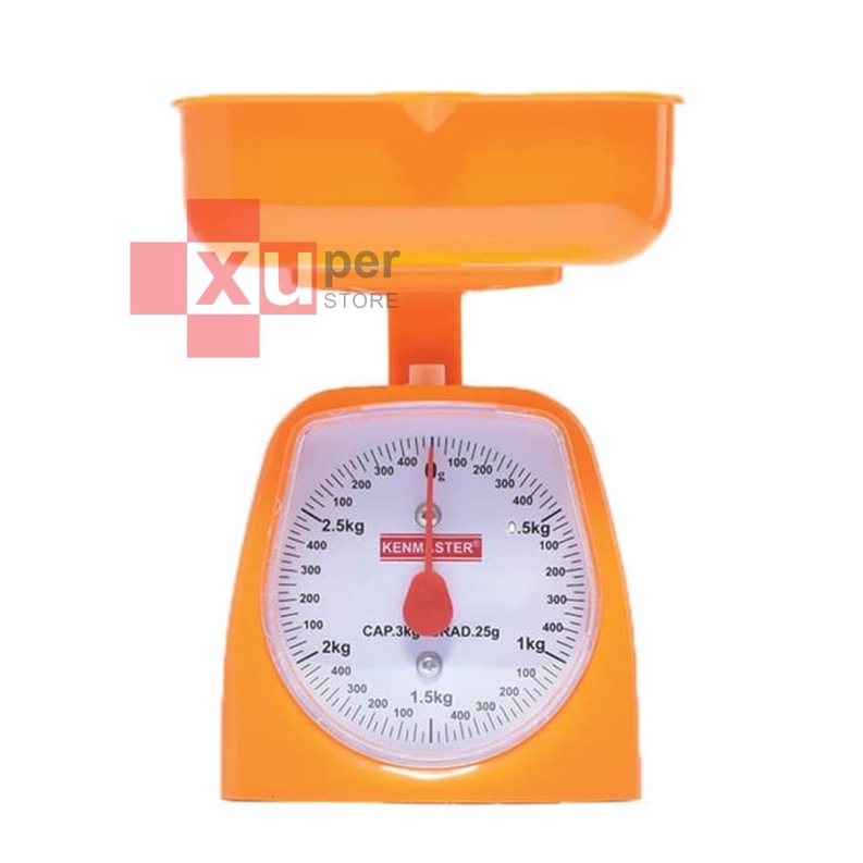 Jual TIMBANGAN KUE - DAPUR 3 KG KENMASTER ANALOG | Shopee Indonesia