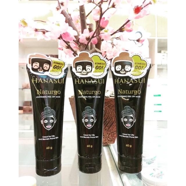 Jual HANASUI NATURGO PEEL OFF MASK (masker lumpur) | Shopee Indonesia