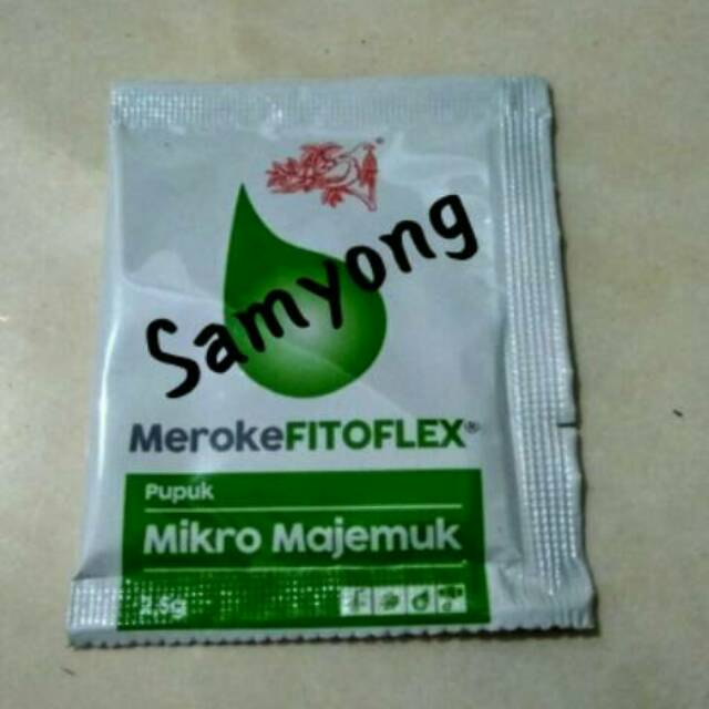 Jual Meroke Fitoflex 2.5 gr - pupuk mikro majemuk lengkap Hidroponik ...