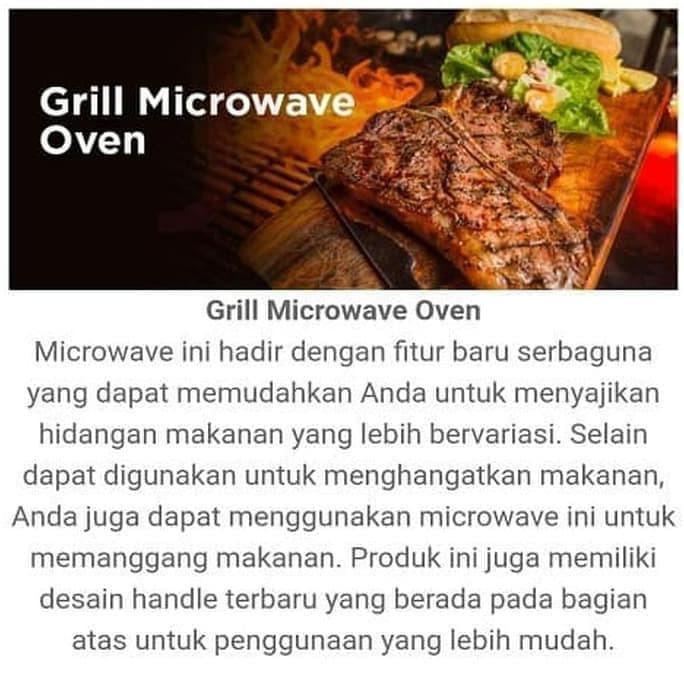 Jual Sharp Microwave R-735Mt Sharp Oven Kapasitas 25 Liter (K/S ...