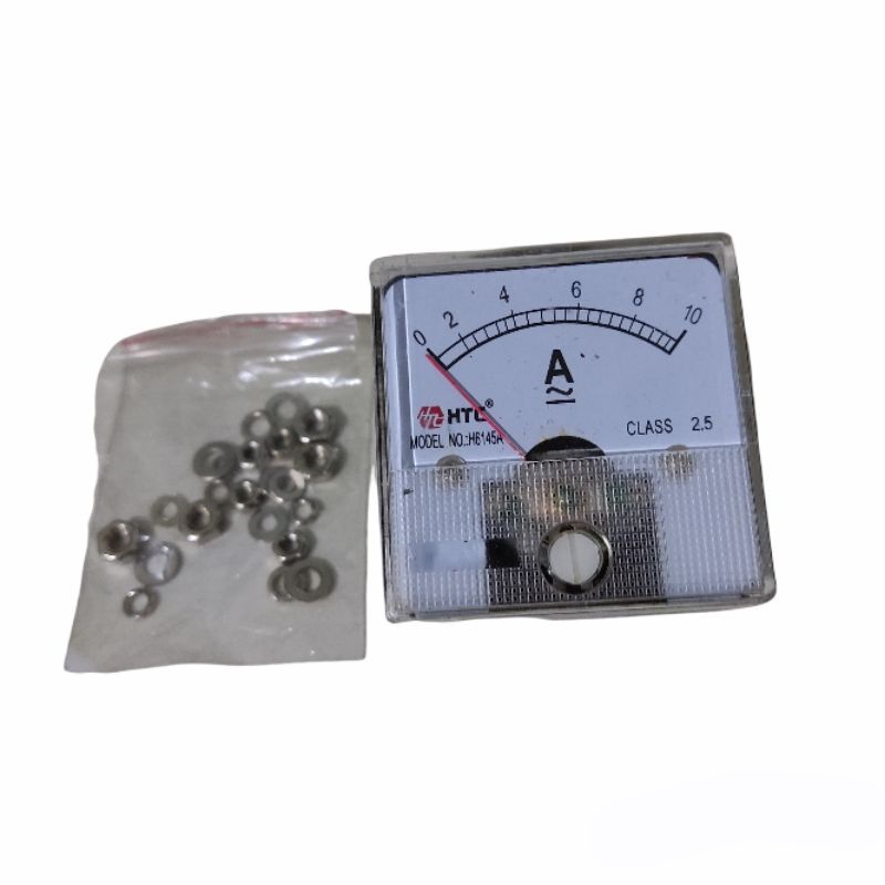 Jual Panel Meter Pengukur Ammeter Analog AC DC 10A Kecil H6152A ...