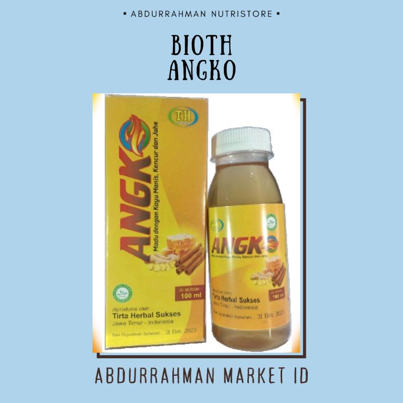 Jual BIOTH - ANGKO (100 ML) | Shopee Indonesia