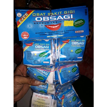 Jual OBSAGI (obat sakit gigi) | Shopee Indonesia