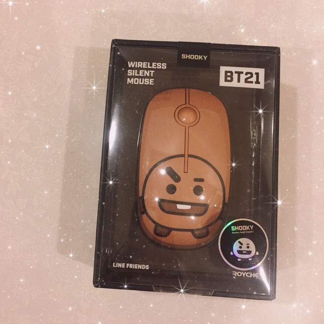 Jual Official BT21 x Royche Shooky Wireless Silent Mouse | Shopee Indonesia