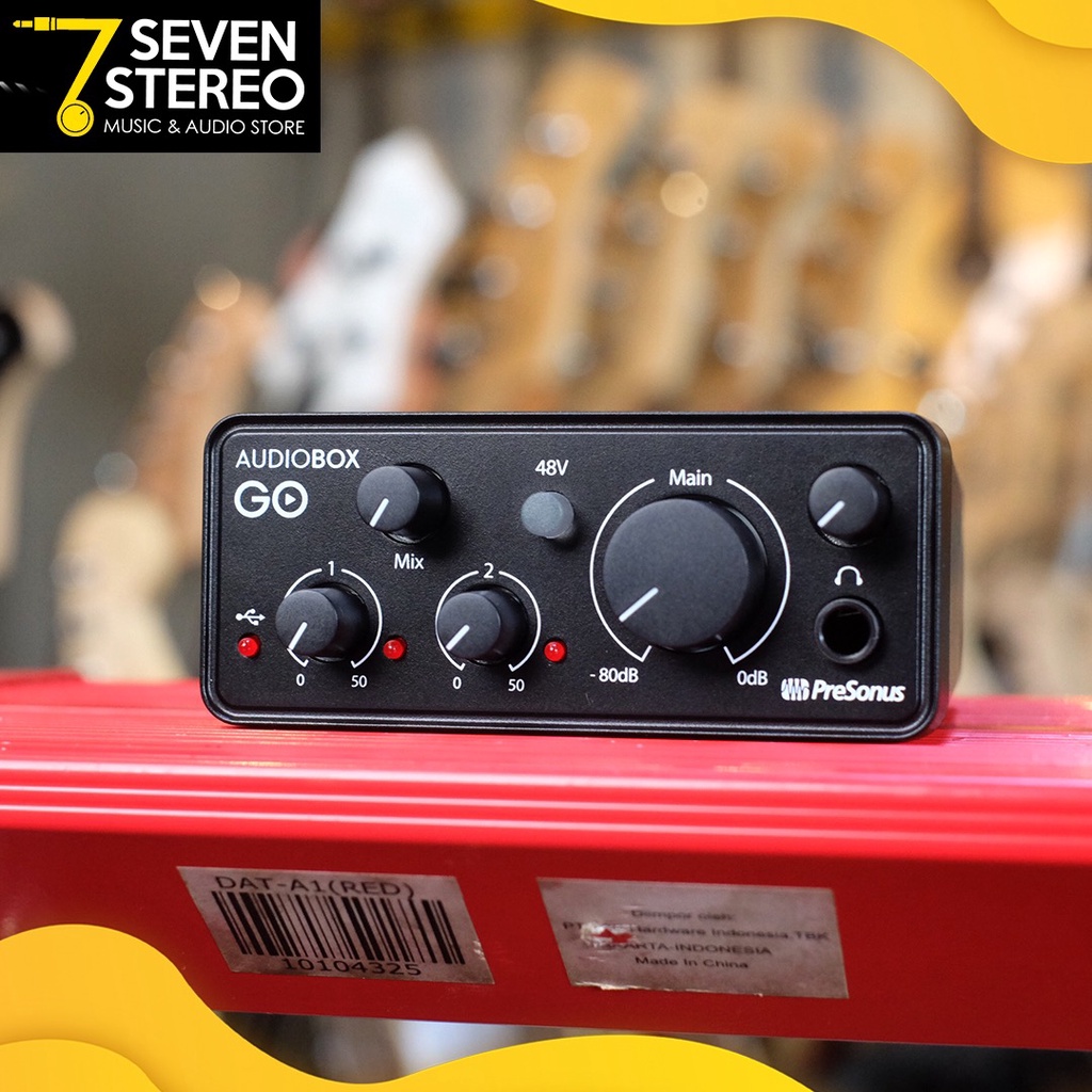 Jual Presonus AudioBox GO Compact Audio Interface Soundcard Recording ...