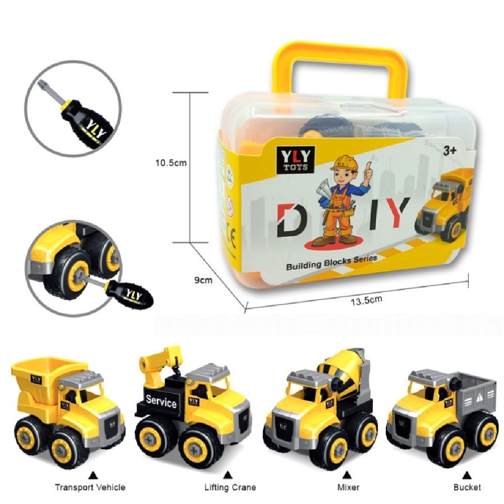 Jual Mainan Anak SMALL DIY TRACTOR | Shopee Indonesia