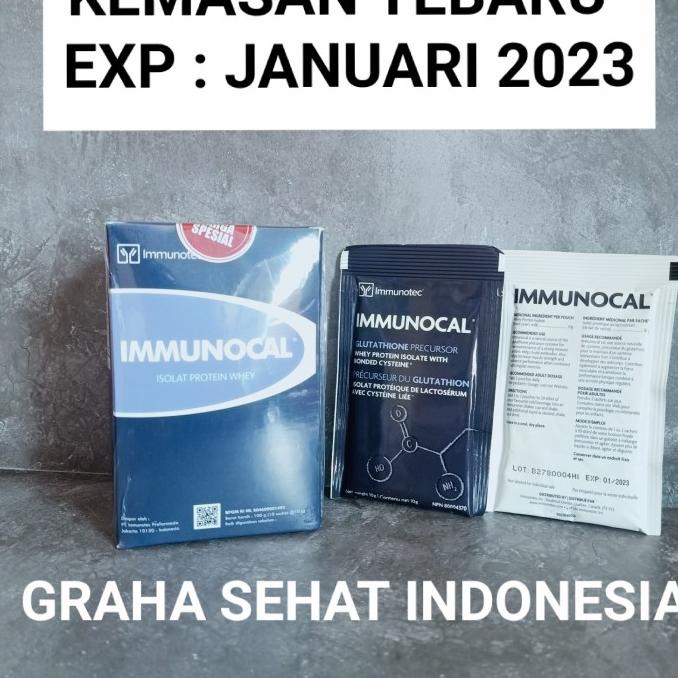 Jual Susu Immunocal 1 Box isi 10 sachet Lc | Shopee Indonesia