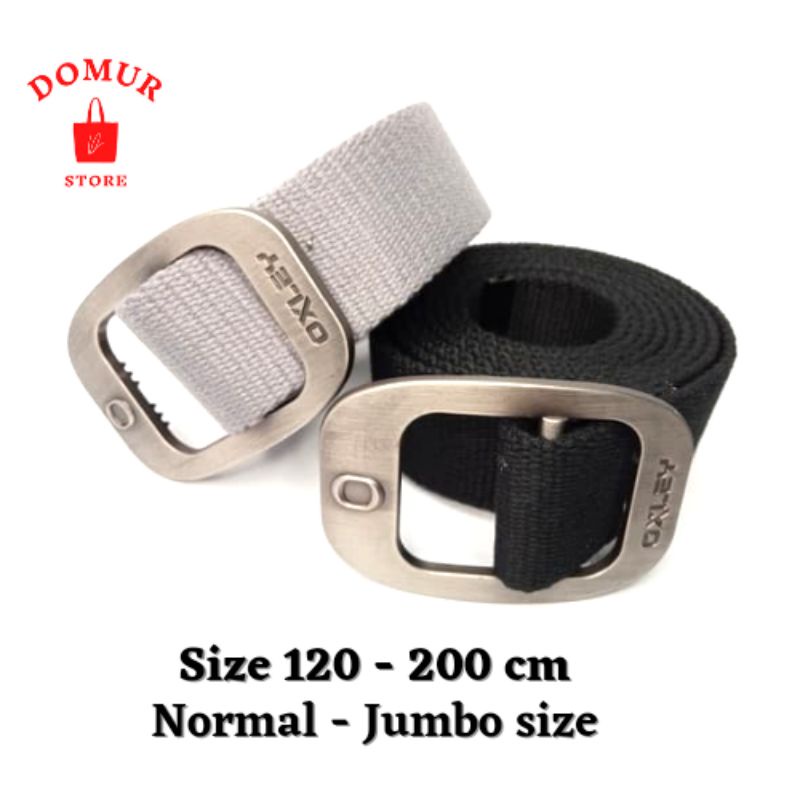 Jual IKAT PINGGANG PRIA WANITA JUMBO PANJANG BIG SIZE CANVAS KATUN ...