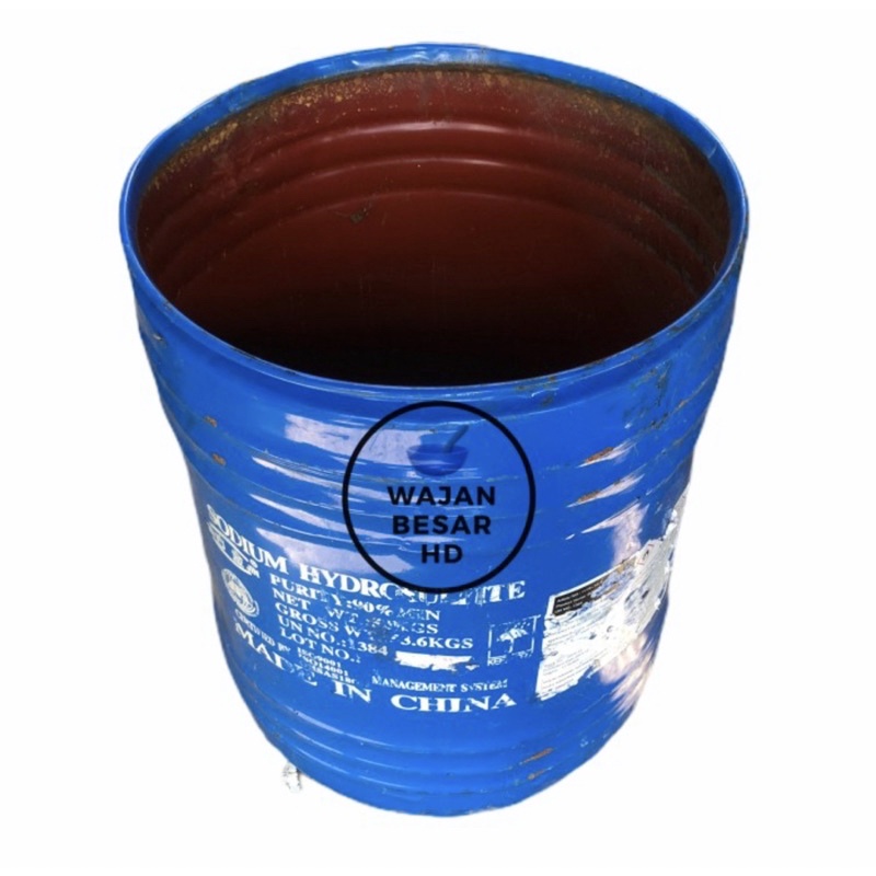 Jual Tong Sampah Kaleng Besi Kapasitas 50 Liter Bekas | Shopee Indonesia