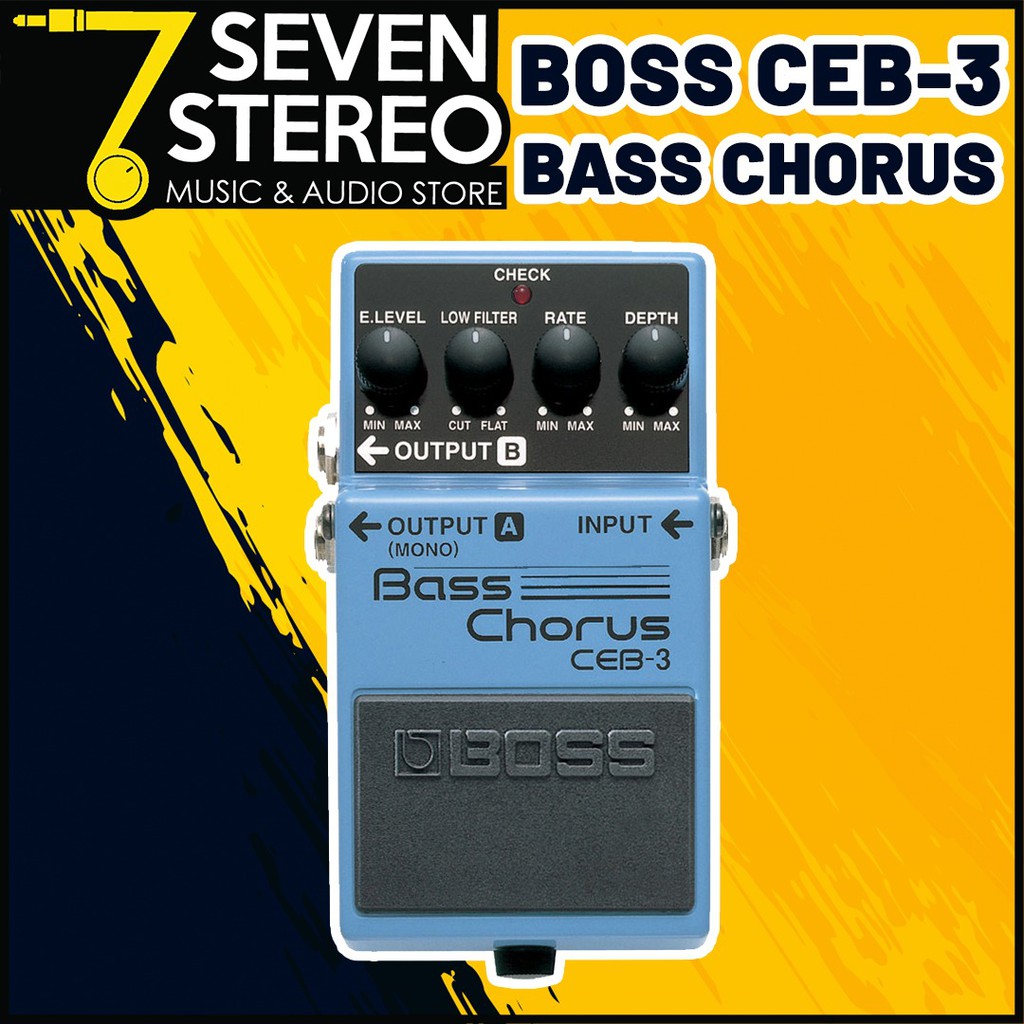 Jual Boss CEB-3 CEB3 Bass Chorus Bass Effect Pedal | Shopee Indonesia