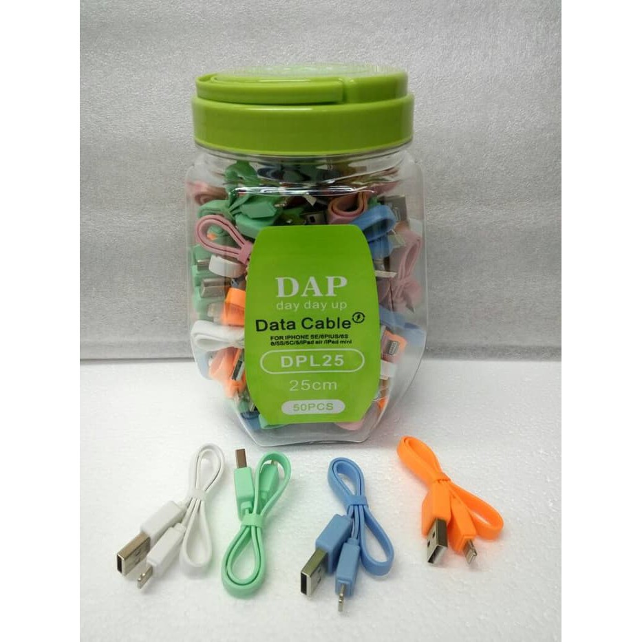 Jual Kabel Data IPhone Original DAP / DPL 25 / 25cm / Fast Charging ...