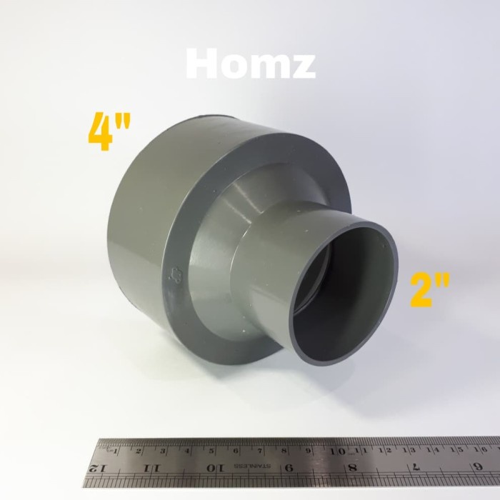 Jual Vlok Sok D 4" x 2" in inch/Plok Sock Pvc/Reducer Socket Sambungan ...