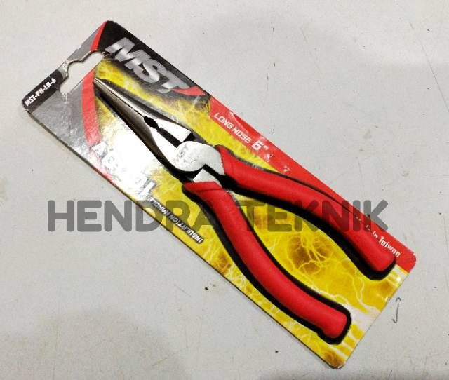 Jual MADE IN TAIWAN TANG LANCIP 6 INCH HEAVY DUTY 1000V LONG NOSE PLIER ...