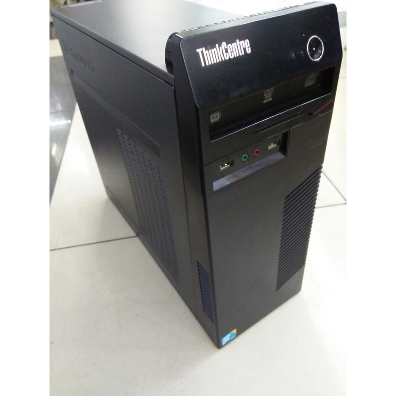 Jual Unit CPU / PC Lenovo ThinkCentre M70E Core 2 Quad Second | Shopee ...