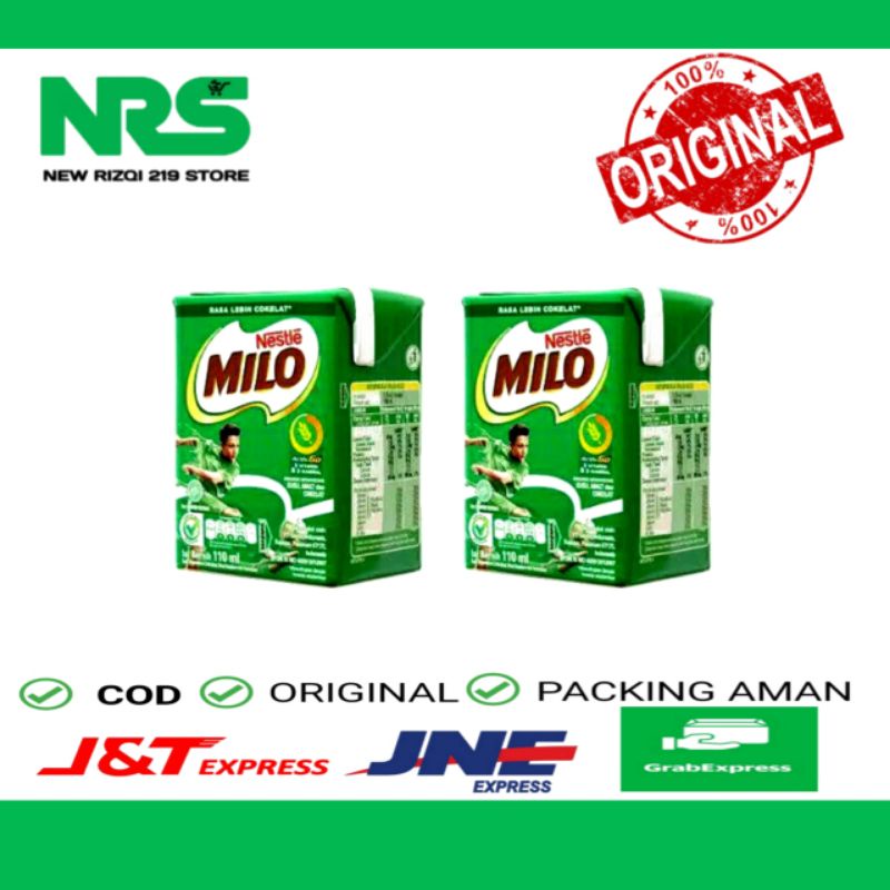 Jual Milo Activ-Go Cokelat UHT 110 ml | Shopee Indonesia