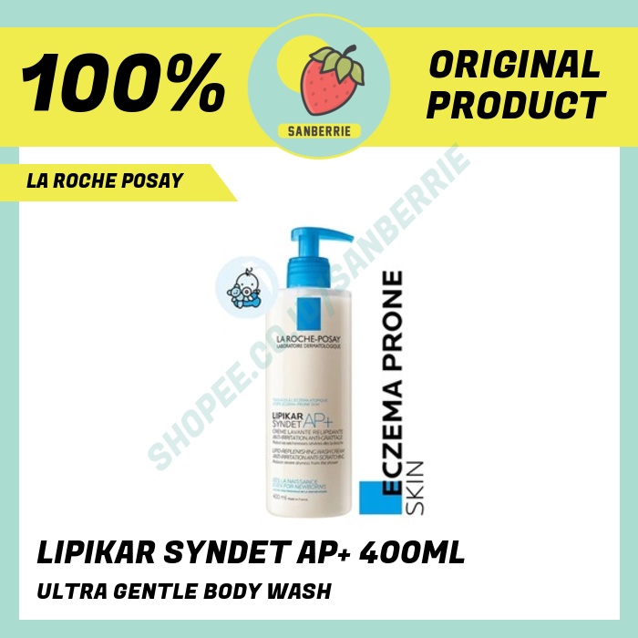 Jual La Roche Posay Lipikar Syndet AP+ Cleanser 400ml - Facial/ Body ...