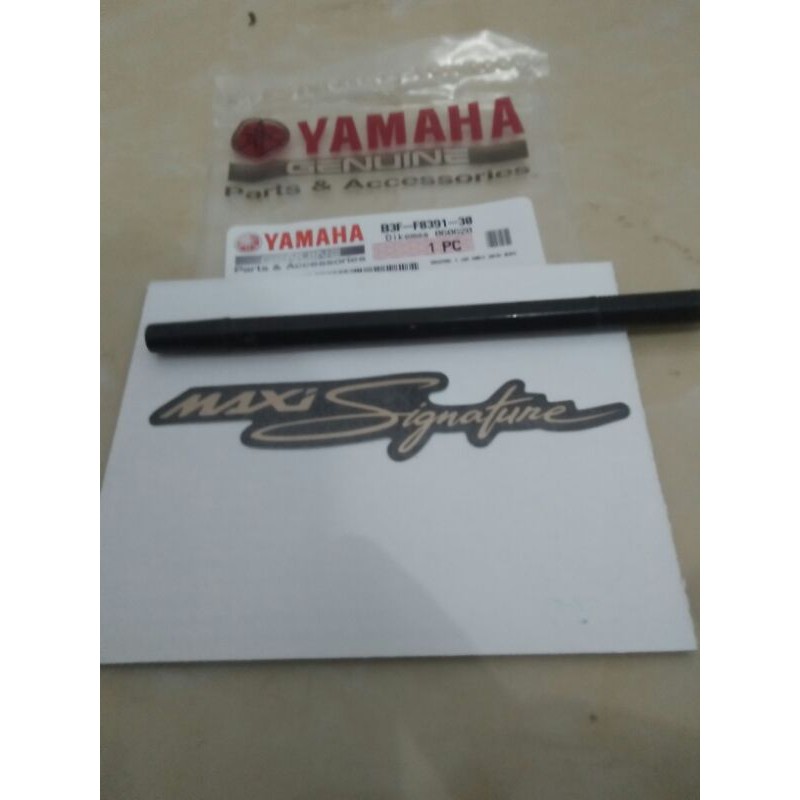 Jual sticker stiker logo tulisan maxi signature original yamaha ...