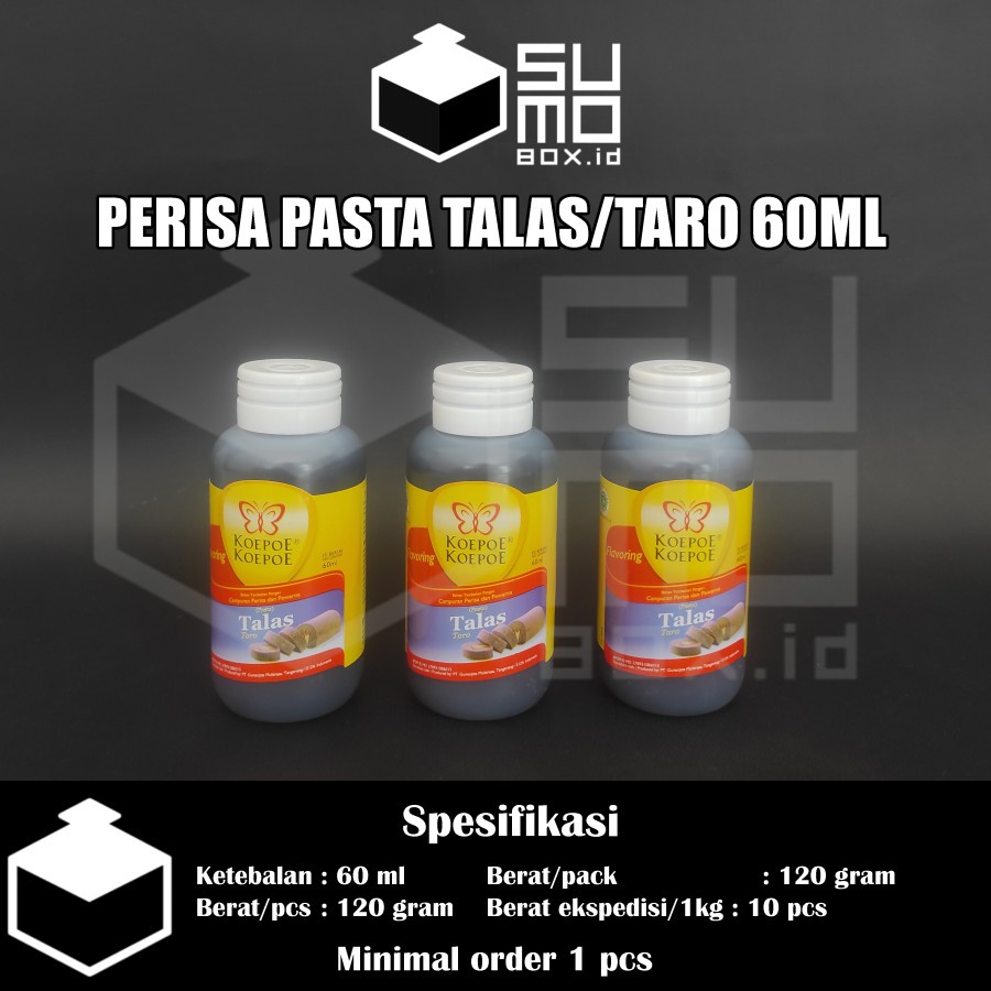 Jual Pasta Perisa Essence Cair Makanan 60ml ALL VARIAN Koepoe / Kupu ...