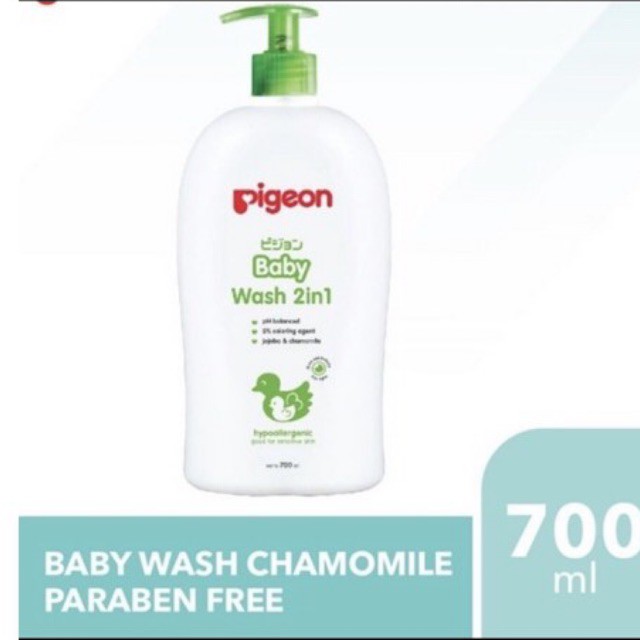 Jual Pigeon Baby Wash 2 in 1 Chamomile 700ml - Sabun Shampo Bayi ...