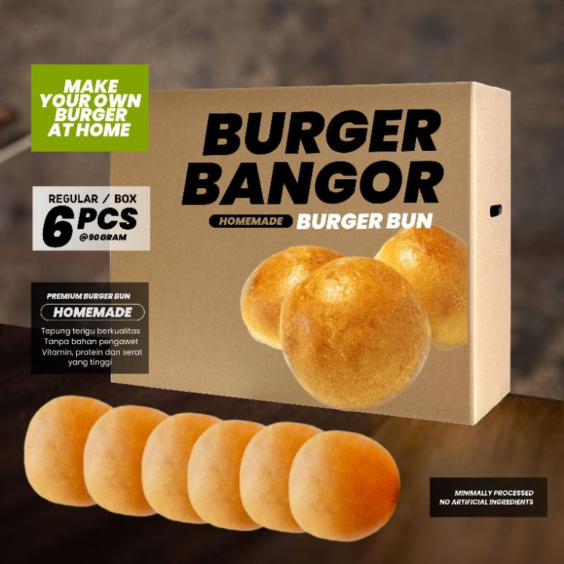 Jual ROTI BURGER HOMEMADE MURAH LEMBUTTT | Shopee Indonesia