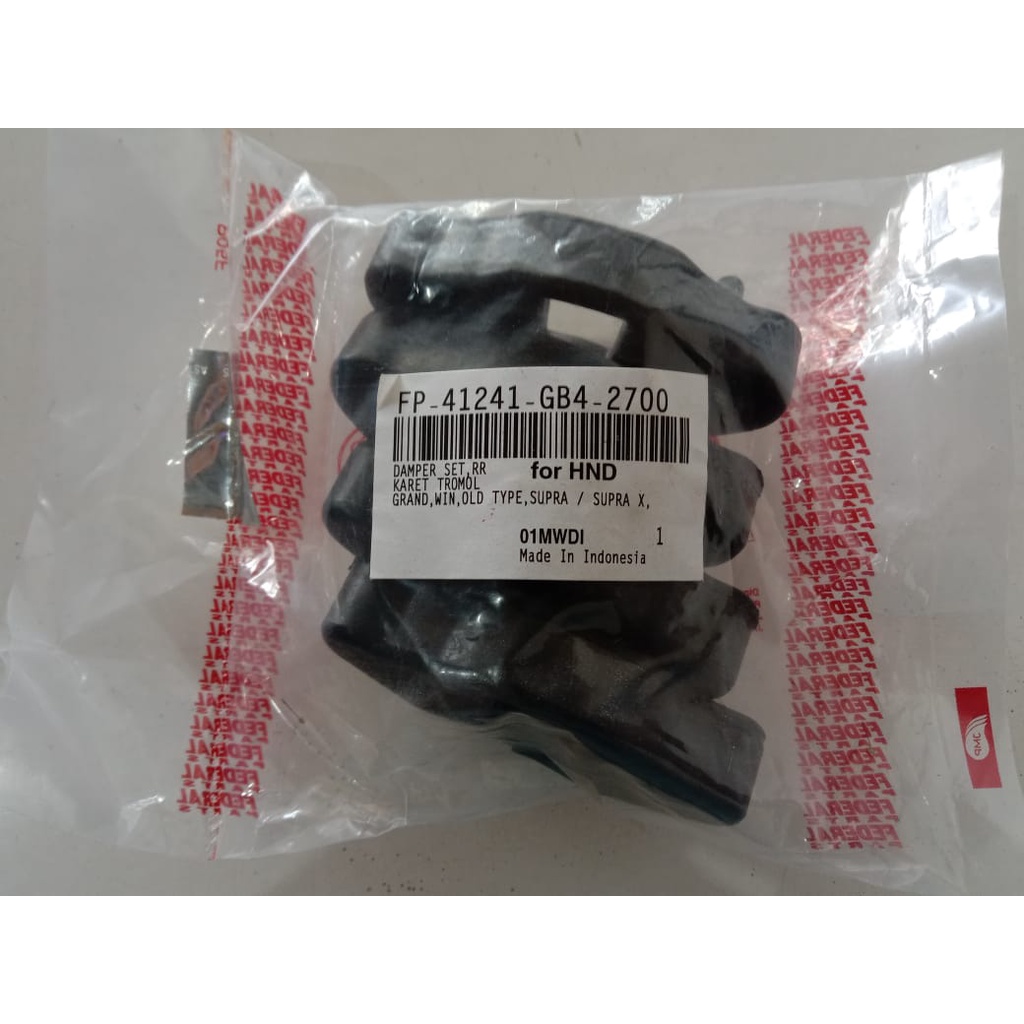Jual Karet Tromol Damper Set FEDERAL Grand Win Supra Supra X FP 41241 ...