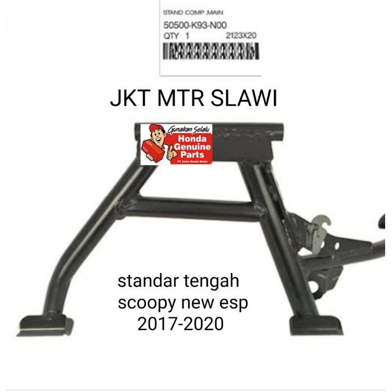 Jual 50500 K93 N00 Standar tengah motor scoopy K93 thn 2017 - 2020 asli ...