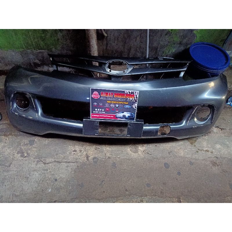 Jual bemper depan avanza 2013 tipe G original | Shopee Indonesia