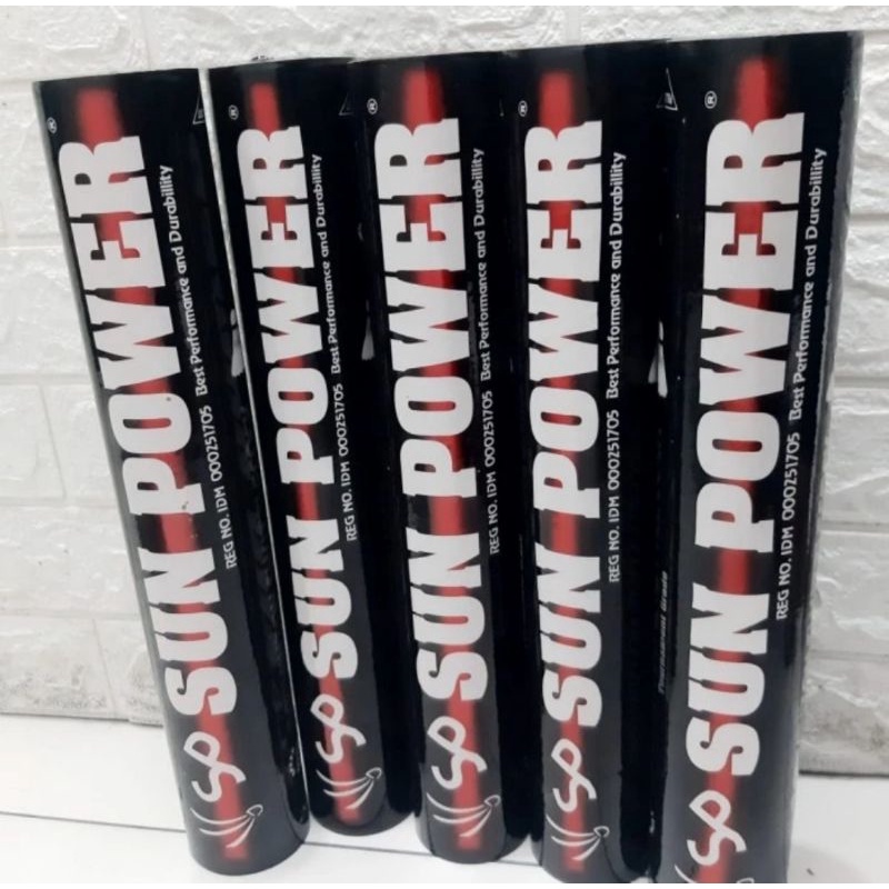 Jual Shuttlecock Badminton Sun Power / SunPower Kok Bulutangkis Cock ...