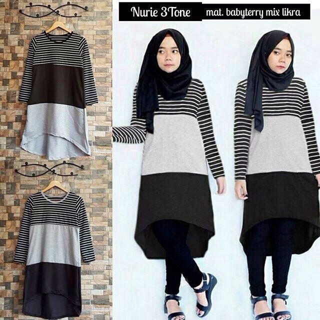 Jual Nurie 3 tone | Shopee Indonesia