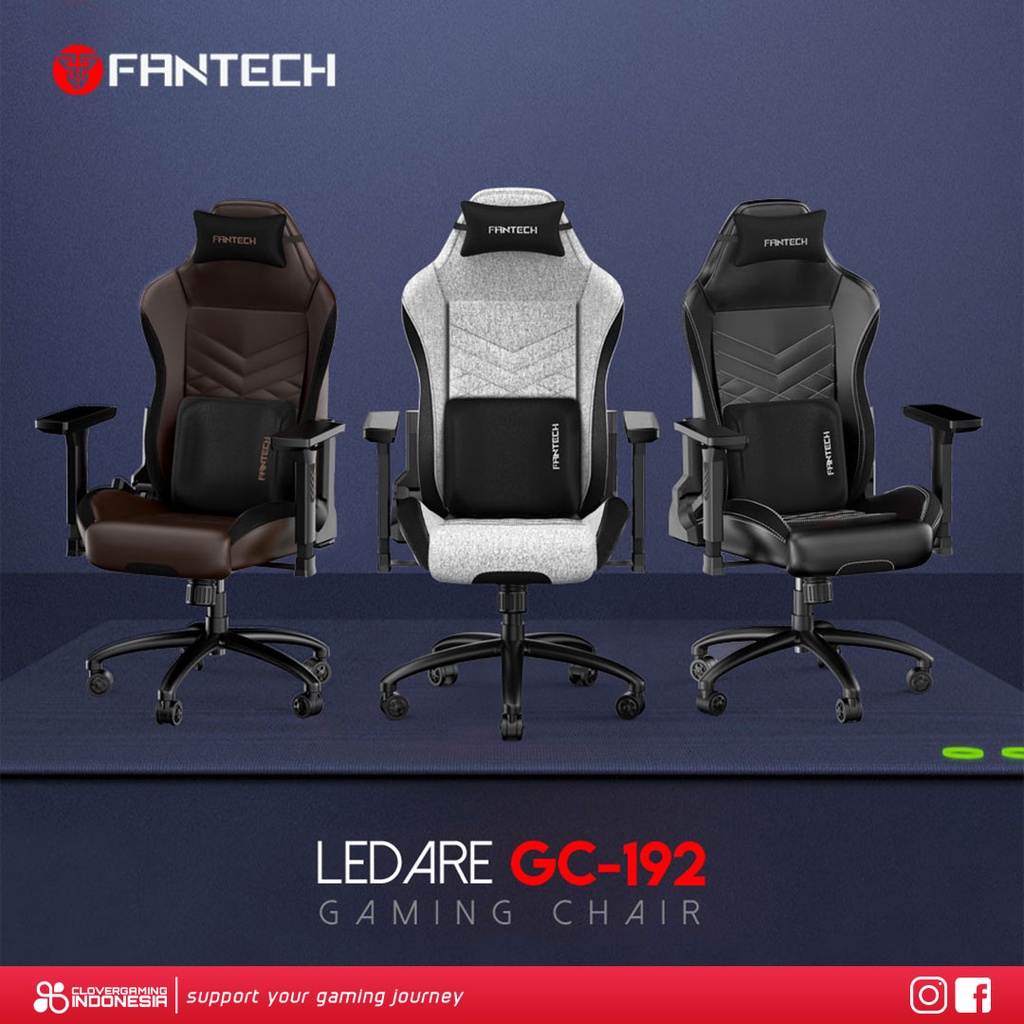 Jual Fantech Ledare GC-192 - GC192 GC 192 Gaming Chair | Shopee Indonesia
