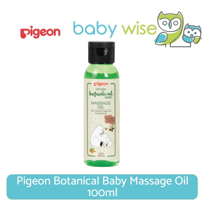 Jual Pigeon Botanical Baby Massage Oil 100ml | Shopee Indonesia