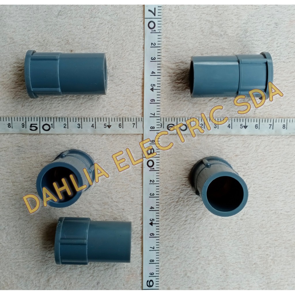 Jual SOCK DRAT DALAM PVC KUNINGAN 1/2 INCH | Shopee Indonesia