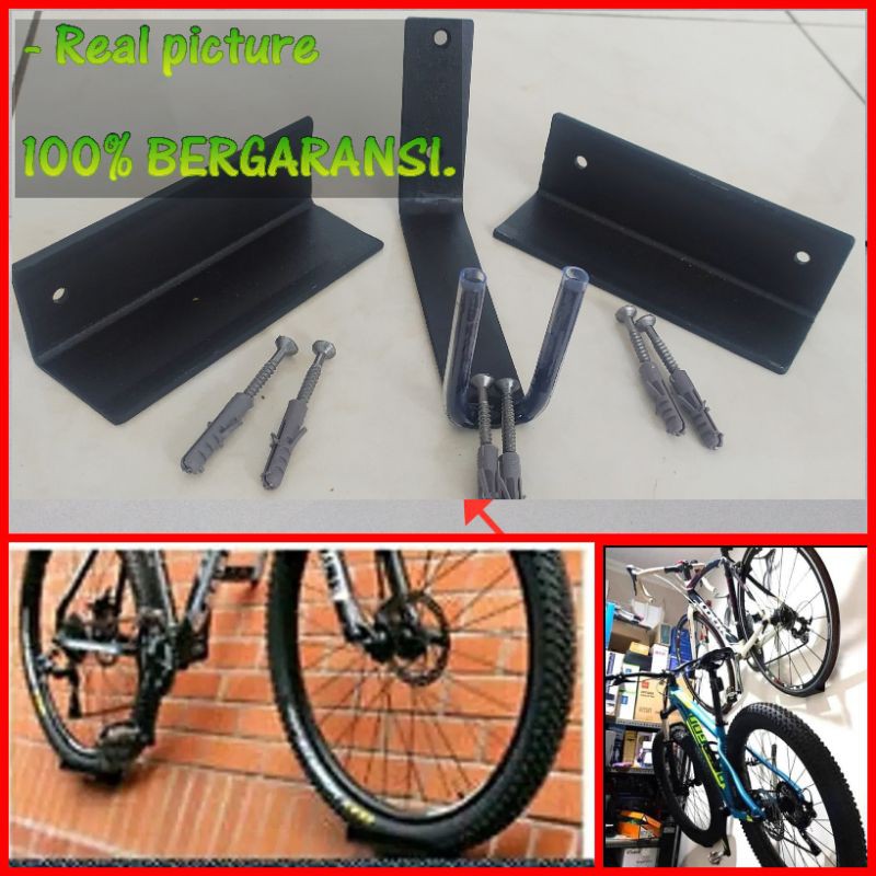 Jual GANTUNGAN SEPEDA DINDING /HANGER BIKE /PALING PRAKTIS | Shopee ...