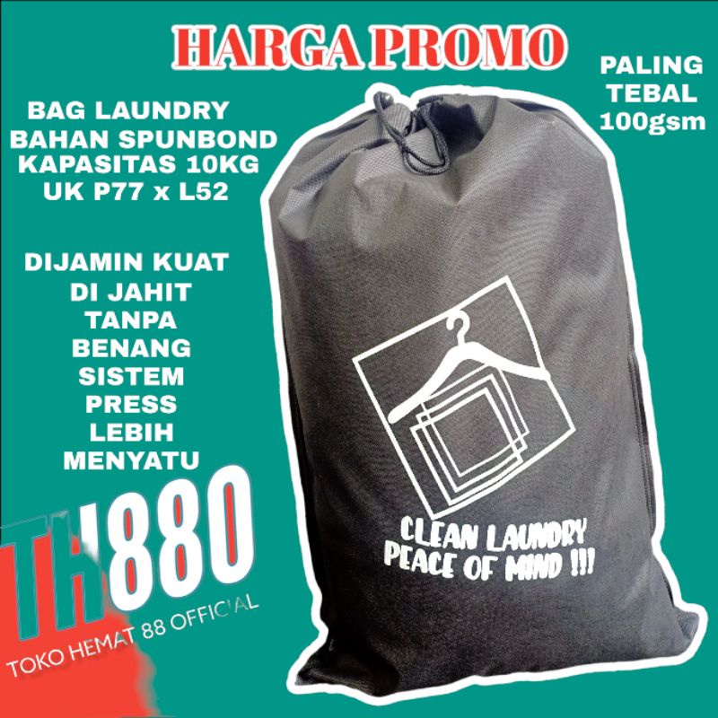 Jual TAS LAUNDRY / BAG LAUNDRY / TAS LAUNDRY SPUNBOND KAPASITAS 10KG ...