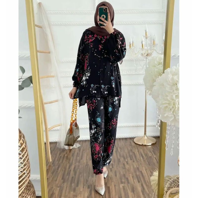 Jual PAJAMAS One Set Laura/piyama | Shopee Indonesia