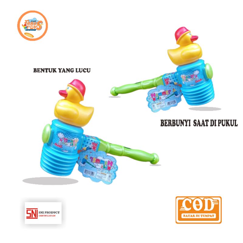 Jual Mainan Palu Bunyi Hammer Kids Boom OCT 52 3 | Shopee Indonesia