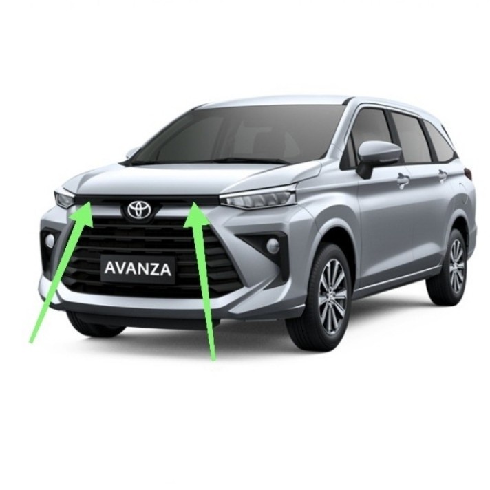Jual Moulding Radiator Grille Avanza Xenia 2022 Original | Shopee Indonesia