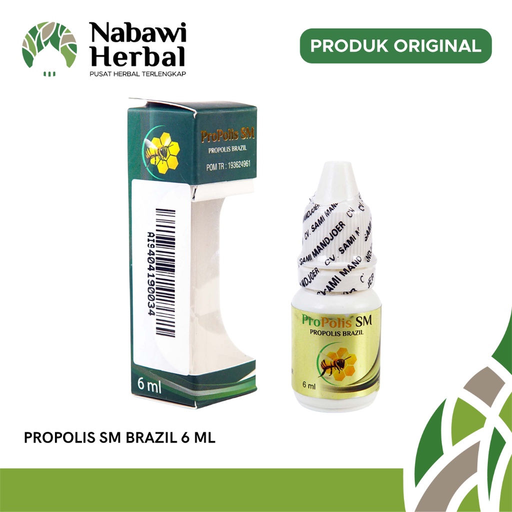 Jual Propolis SM Brazilian Asli 100% With Nano Technology 6ml | Shopee ...