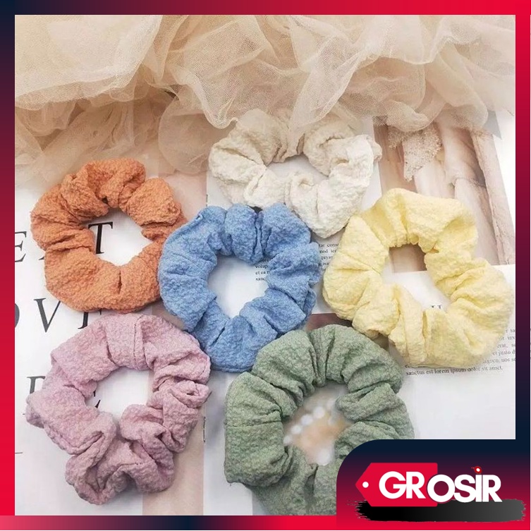 Jual Grosir - F5165 Karet Ikat Rambut Warna Warni / Ikat Rambut Polos ...