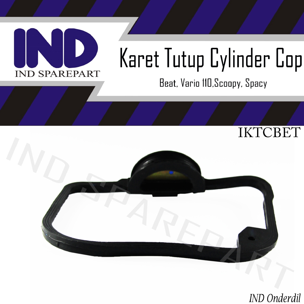 Jual Gasket/Seal Head Cover/Karet Tutup Cylinder Cop Honda Beat/Scoopy/Spacy/Vario 110 ESP ...