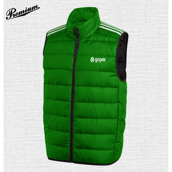 Jual Rompi Parasut Driver Gojek Original / Rompi Pria gojek waterproof ...