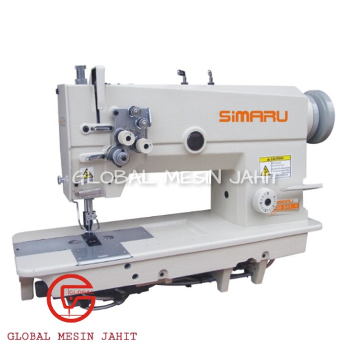 Jual Mesin Jahit Jarum 2 Simaru SM-842 Double Needle Complete Set B842 ...