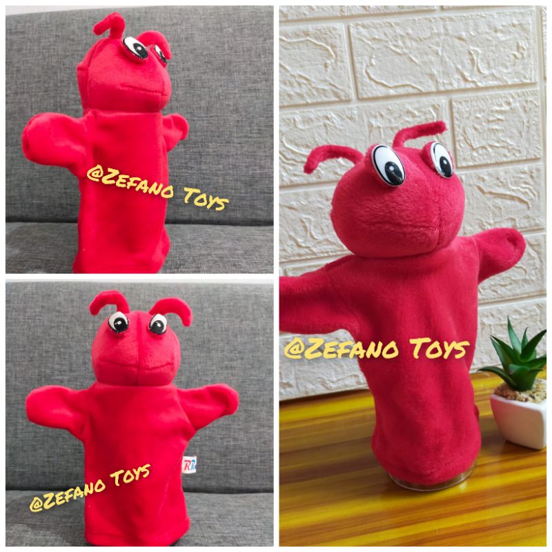 Jual Boneka Tangan Animal SEMUT MERAH | Shopee Indonesia