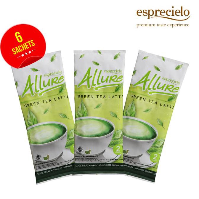 Jual Teh Hijau Allure Green Tea Matcha Latte Esprecielo Authentic ...