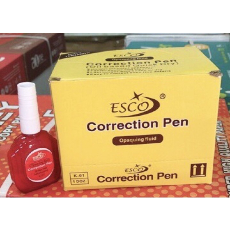 Jual Tip-Ex Esco Botol | Shopee Indonesia
