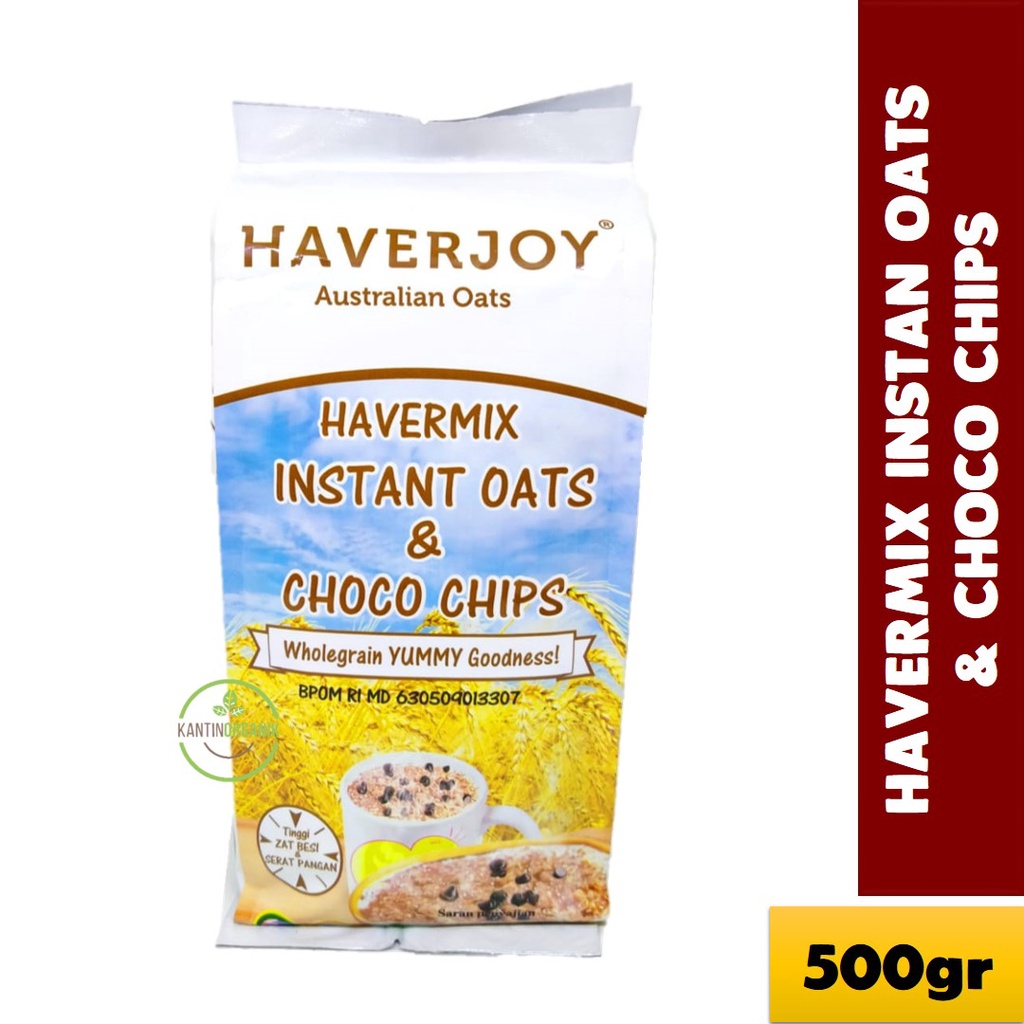 Jual Haverjoy Havermix Instant Oats & Choco Chips 500gr | Shopee Indonesia
